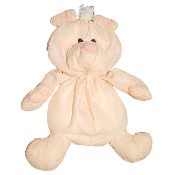 Fisher-Price | Toys | Vintage Fisher Price Puffalumps Peach Pink Bear ...